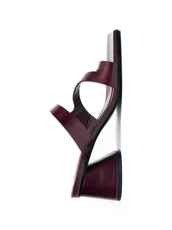 ALOHAS Orielle Rift Asymmetric Leather Sandals