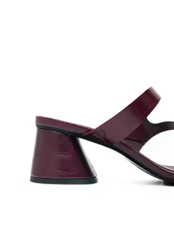 ALOHAS Orielle Rift Asymmetric Leather Sandals