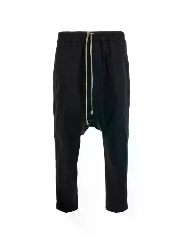 Rick Owens Cropped Drawstring Trousers
