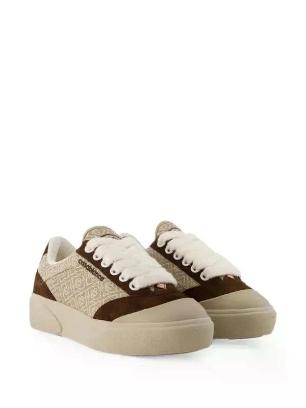 Casablanca Del Mar Monogram Sneakers - Neutrals