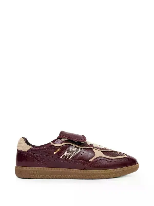 ALOHAS Tb.490 Club Patent Leather Sneakers - Red