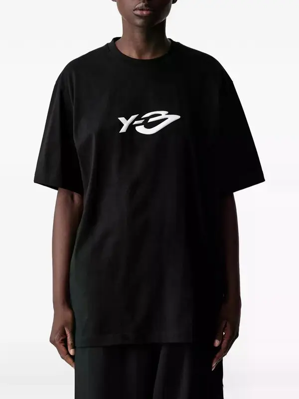 Y3 Liquid Logo Short Sleeve T-shirt