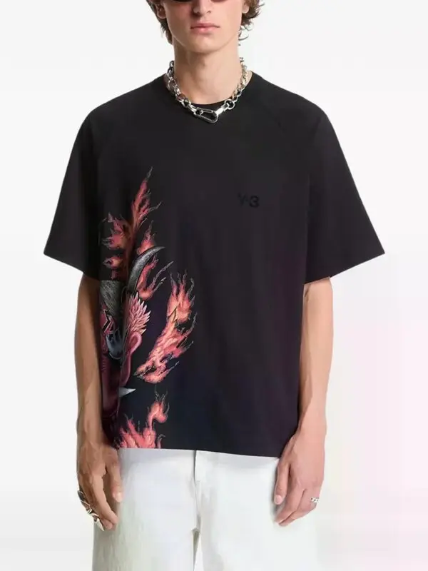 Y3 Graphic-print T-shirt