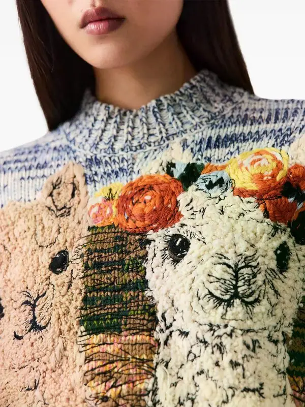 Stella McCartney Alpaca-motif Sweater