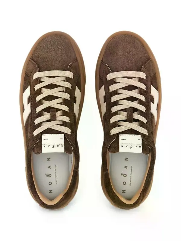 Hogan Crosswind Suede Sneakers