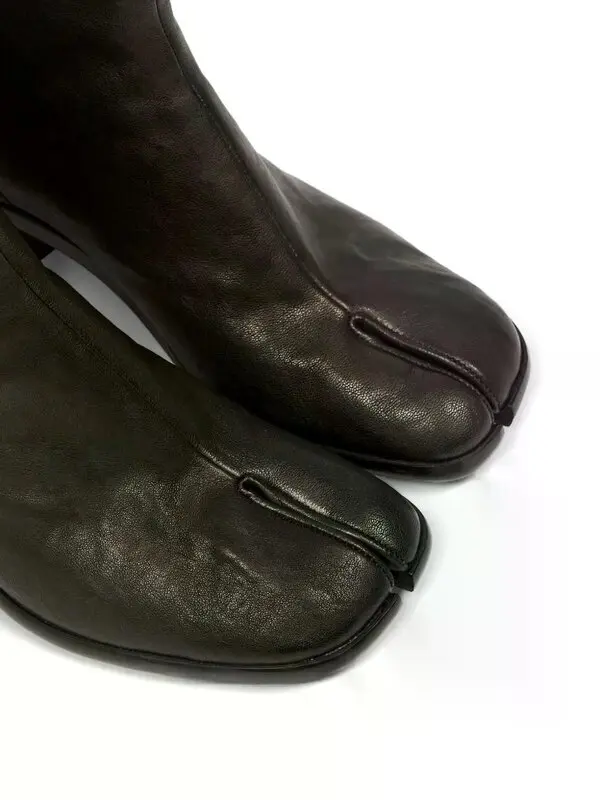 MAISON MARGIELA Tabi Leather Ankle Boots