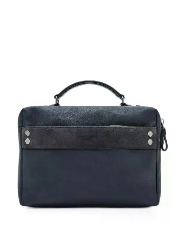 Giorgio Armani Leather Shoulder Bag - Blue