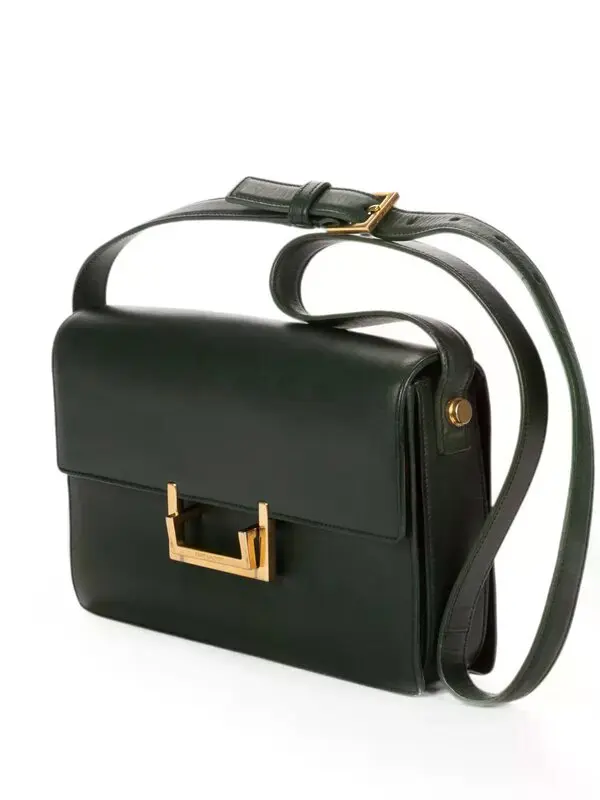 Saint Laurent Medium Loulou Cross Body Bag - Green