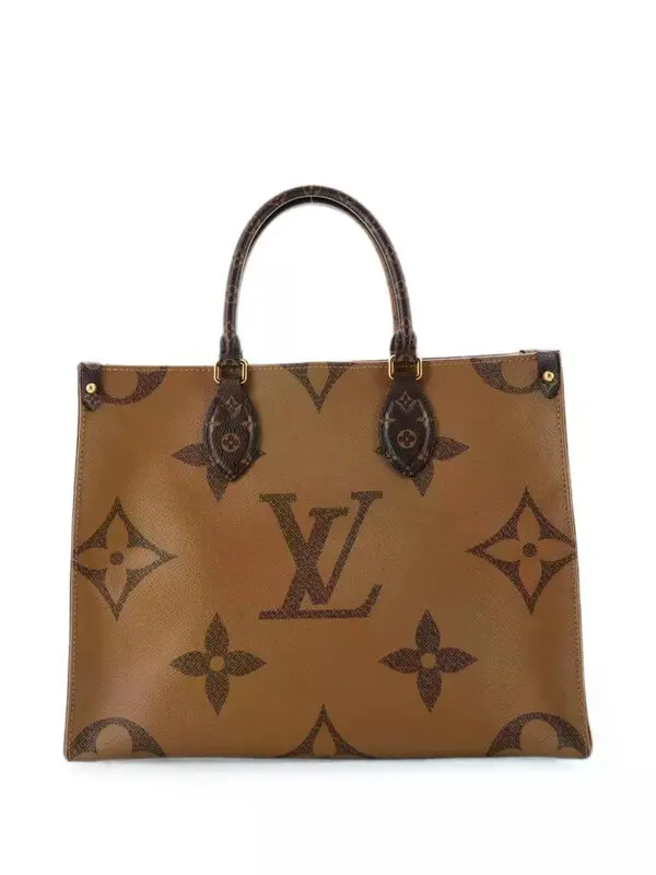 LOUIS VUITTON Monogram Giant Mm Onthego Tote Bag - Brown