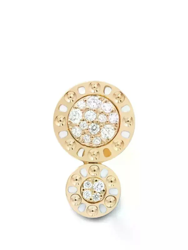 OFFICINA BERNARDI Senzatempo Essence Diamond Earrings - Gold