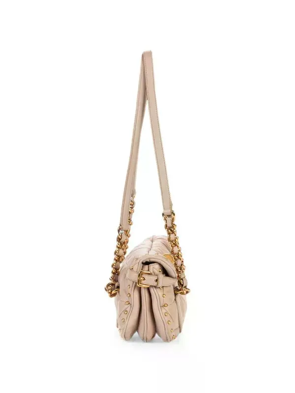 Miu Miu Studded Turn-lock Shoulder Bag