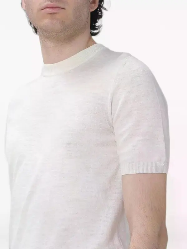 BROOKSFIELD Short-sleeve Linen T-shirt