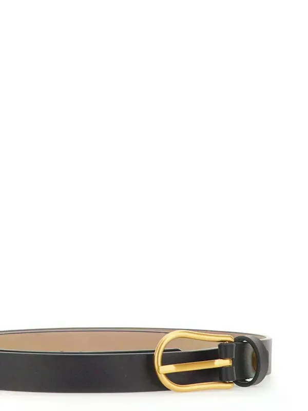 GIANNI CHIARINI Stud Detail Leather Belt