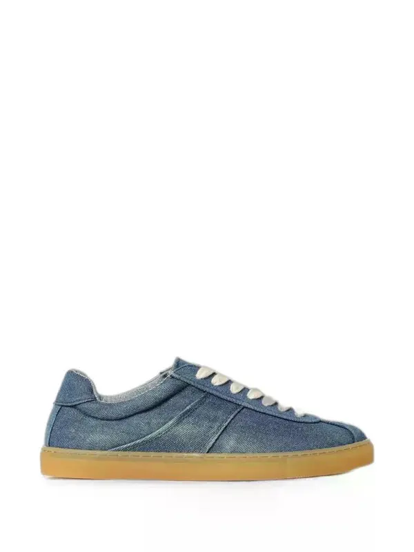SUMMERY COPENHAGEN Washed-denim Sneakers