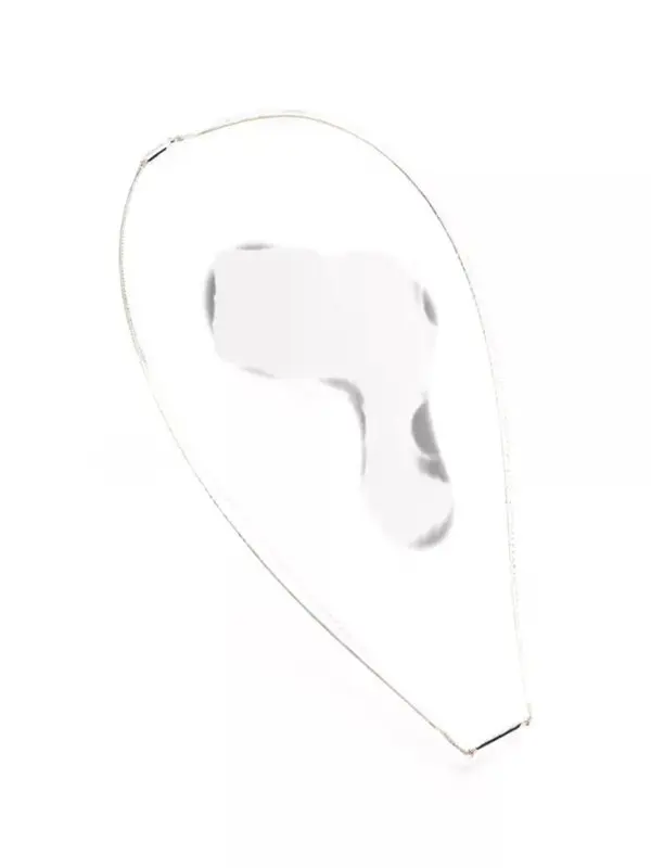 ALLSAINTS Layered Bar Pendant Necklace - Silver