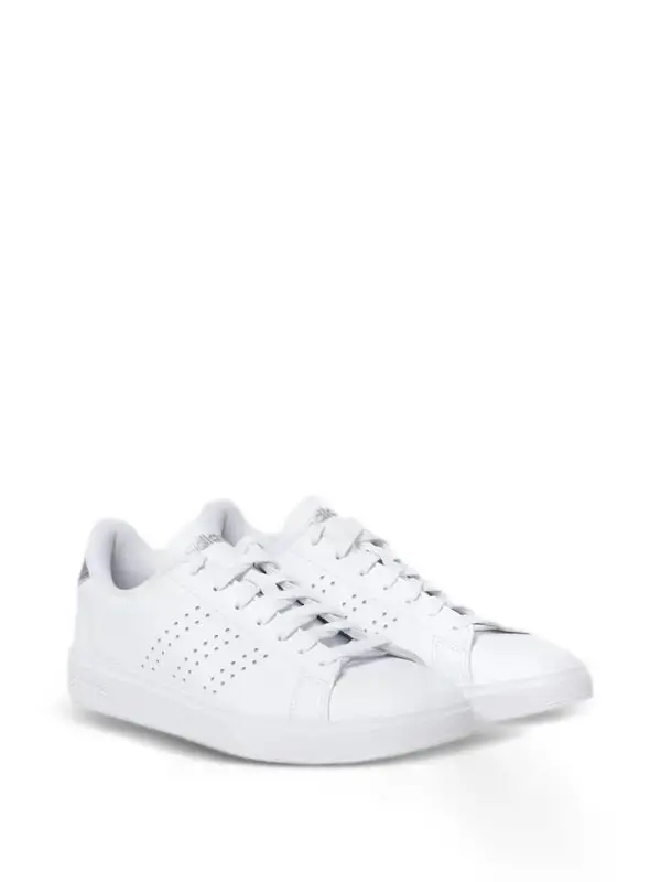Adidas Advantage 2.0 Perforated Sneakers - White