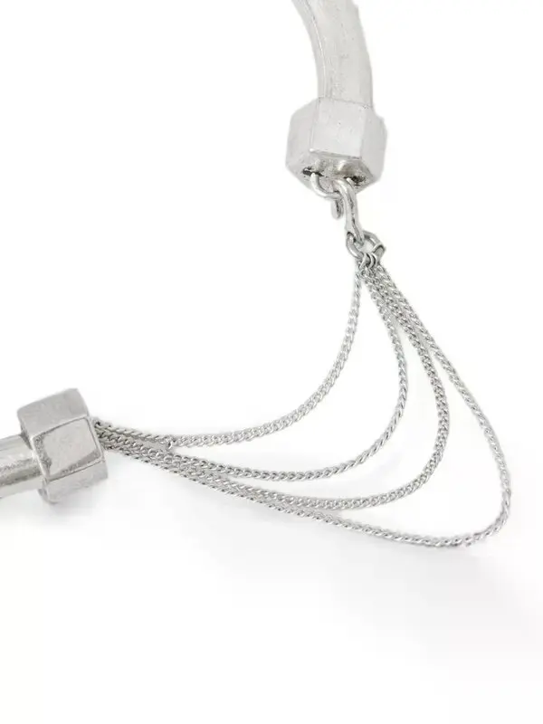ALLSAINTS Hex-nut Draped Chain Bracelet