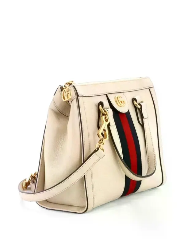 Gucci Ophidia Top Handle Tote Leather Small Satchel