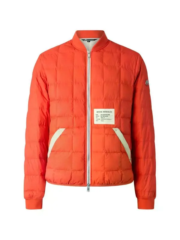 Moose Knuckles Quilted Bomber Jacket