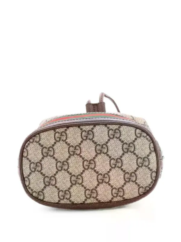 Gucci Ophidia Gg Coated Canvas Mini Bucket Bag