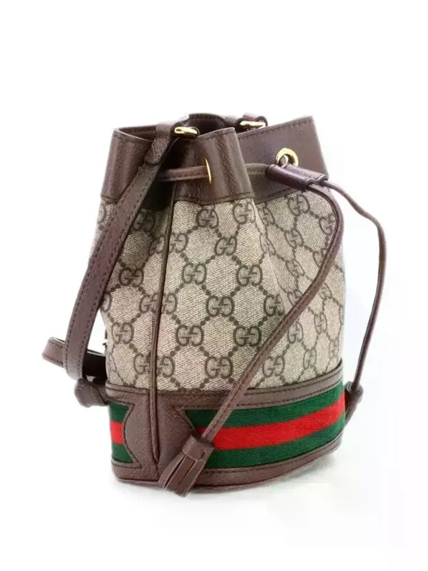 Gucci Ophidia Gg Coated Canvas Mini Bucket Bag