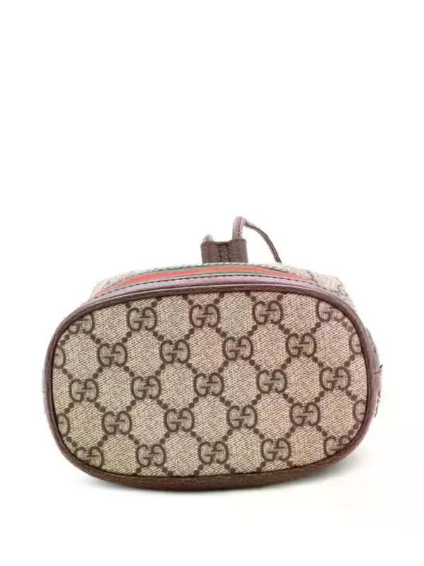 Gucci Ophidia Gg Coated Canvas Mini Bucket Bag
