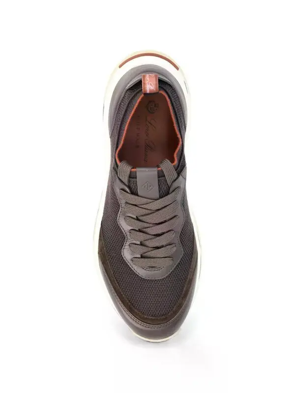 Loro Piana Panelled Mesh Sneakers