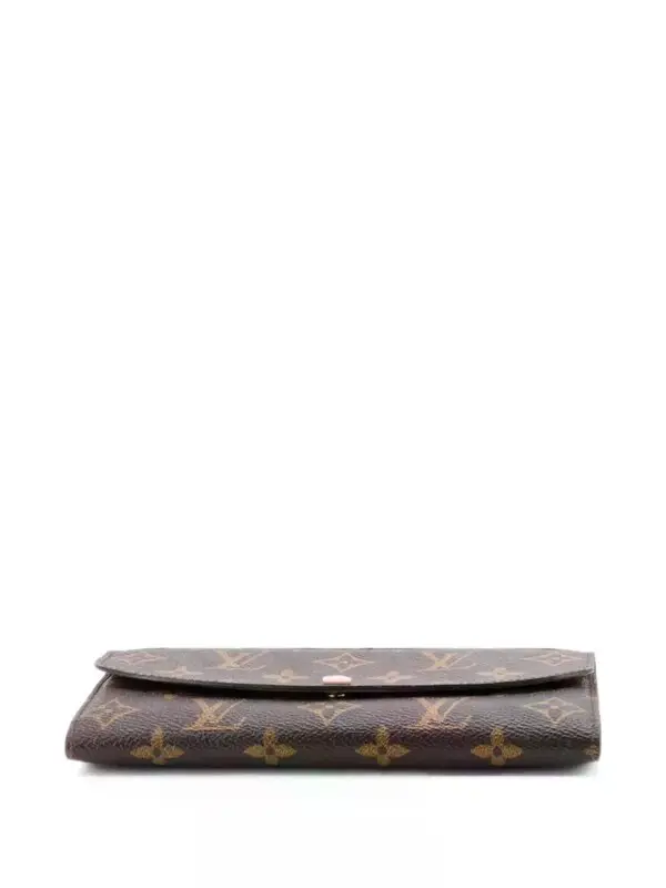 LOUIS VUITTON Emilie Wallet Monogram Canvas Small Wallets