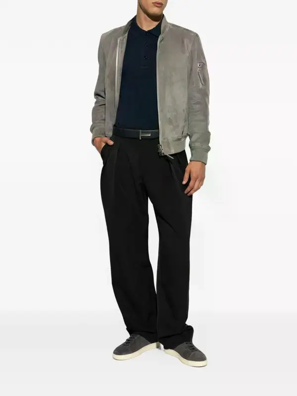 TOM FORD Suede Bomber Jacket