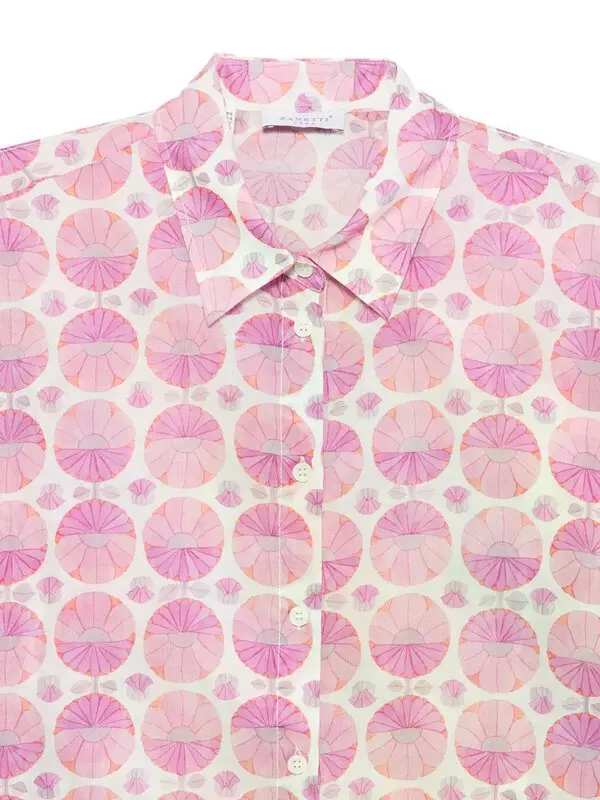 ZANETTI Floral Print Shirt