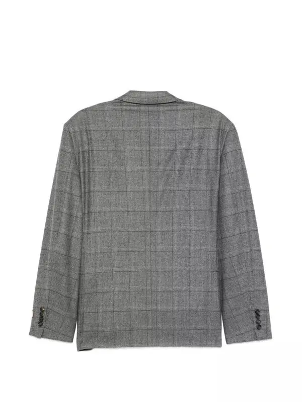 Canali Check-pattern Single-breasted Suit