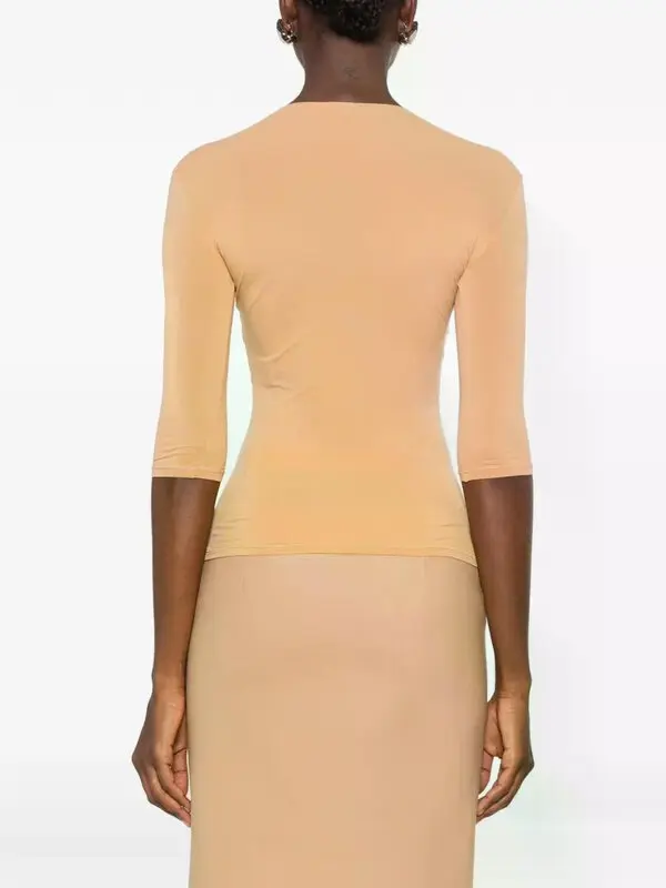 MUGLER Three-quarter-sleeve T-shirt