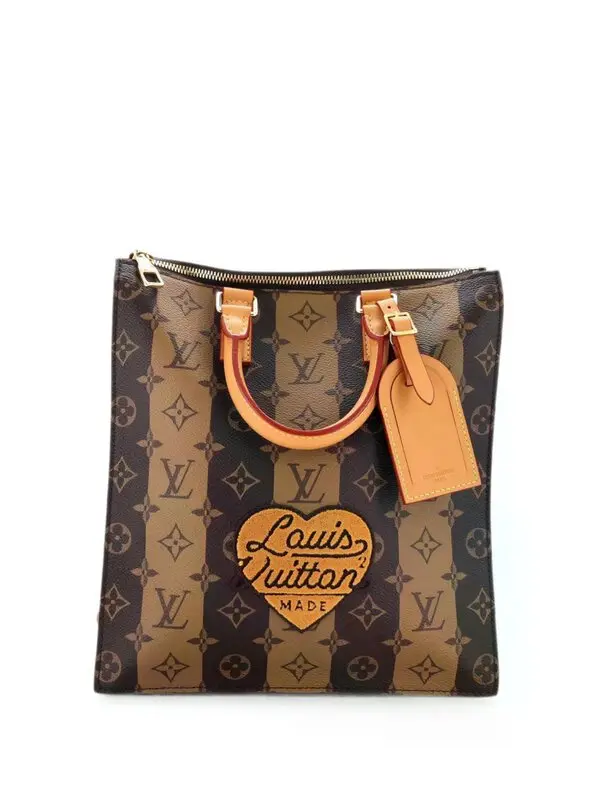 LOUIS VUITTON Nigo Sac Plat Cross Limited Edition Bag - Brown