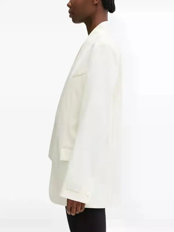 Kenzo Logo Patch Shawl Lapels Blazer