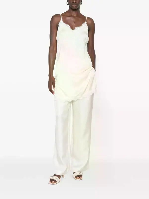 VICOLO Lace-trim Top