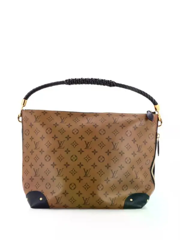 LOUIS VUITTON Triangle Softy Bag - Brown