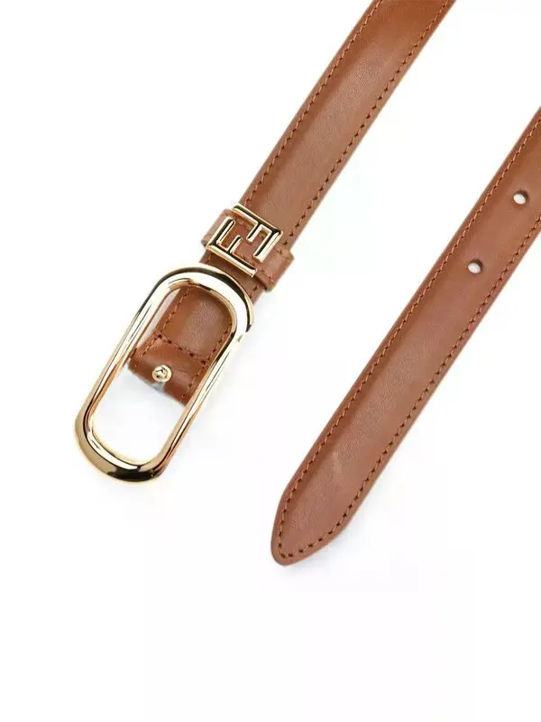 Fendi Ff Leather Belt