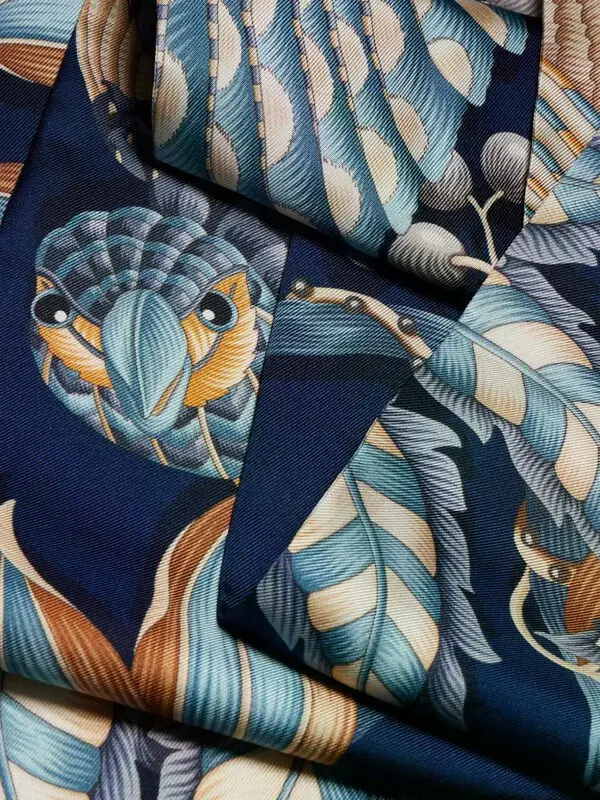 FERRAGAMO Parrots-print Bandeau