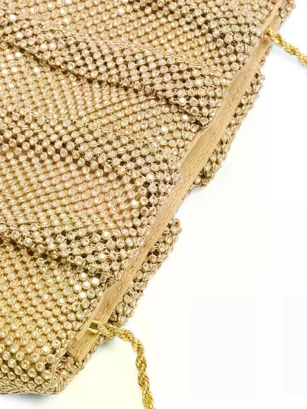 LOEFFLER RANDALL Serena Crystal-embellished Clutch Bag