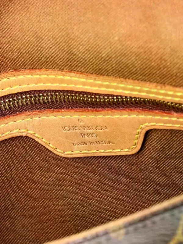 LOUIS VUITTON Monogram Canvas Looping Handbag Mini Satchel