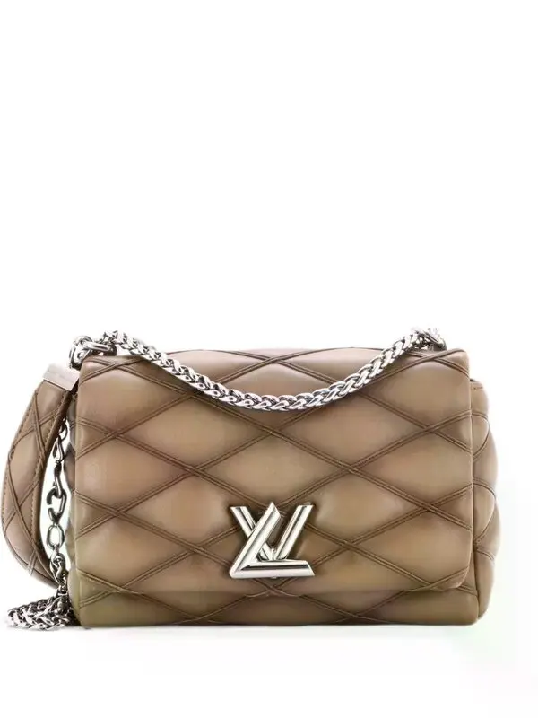 LOUIS VUITTON Go-14 Top Handle Nm Handbag - Brown