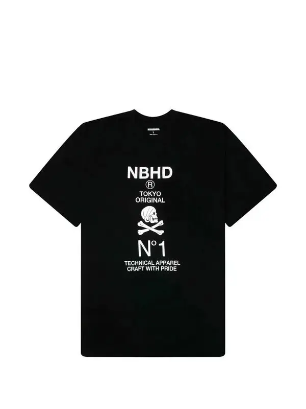 NEIGHBORHOOD Ss-8 Logo-print T-shirt