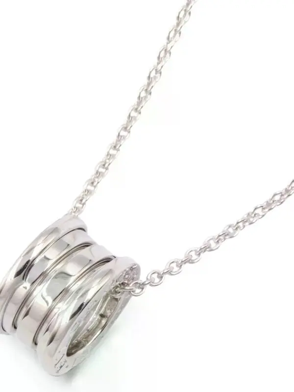 BVLGARI 18k White Gold B.zero1 Necklace