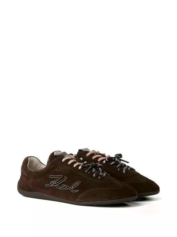 Karl Lagerfeld Altia Signia Embroidered Sneakers