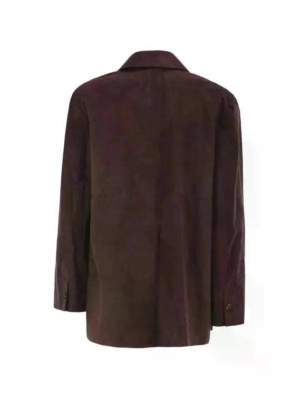Max Mara Panelled Suede Jacket