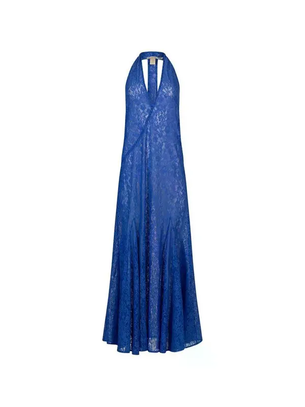 PARAMIDONNA Jerry Maxi Dress - Blue