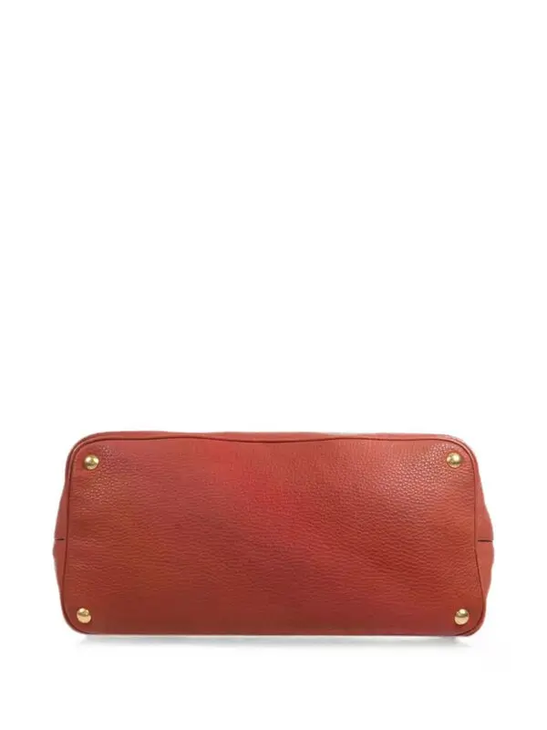 Prada Leather Tote Bag