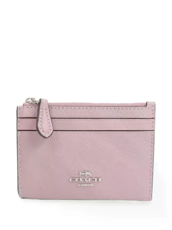 COACH VINTAGE Logo-plaque Card Case
