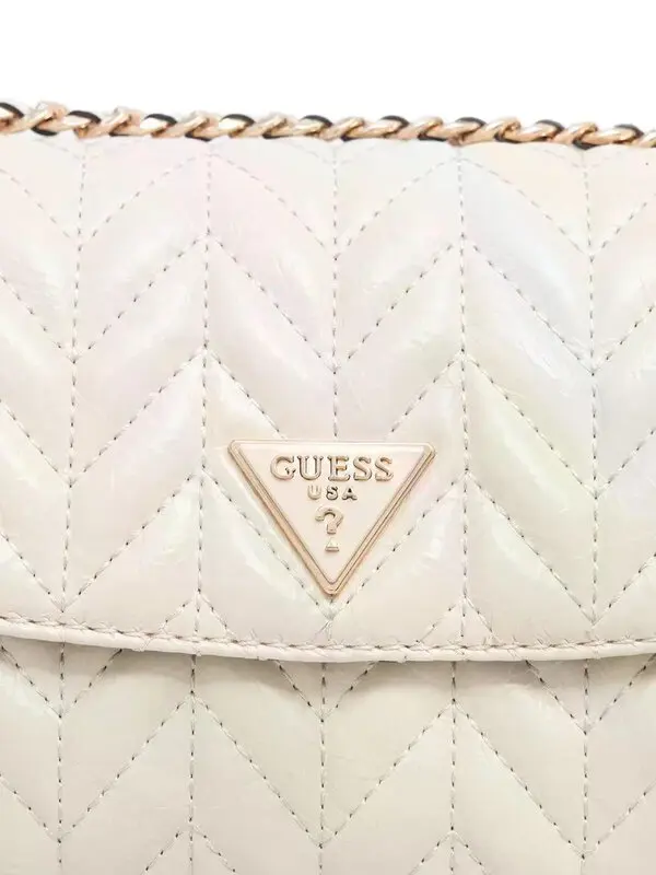 Guess Cheryl Chevron-quilted Shoulder Bag