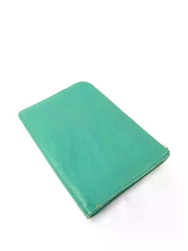Hermès 2016 Leather Zipper Long Wallet